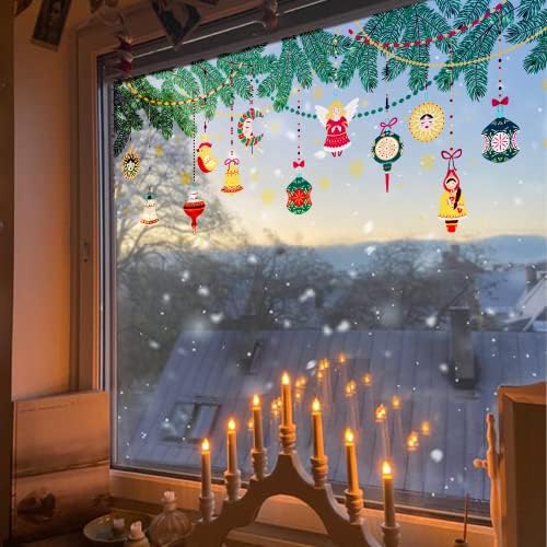 Amazon.com: funlife Double-Sided Stained Glass Window Film, Watercolor ...