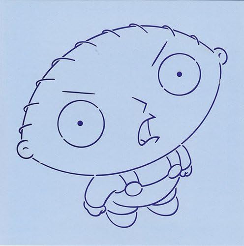 Amazon.com : Family Guy - Stewie Griffin Greetings Card - Laser Cut ...
