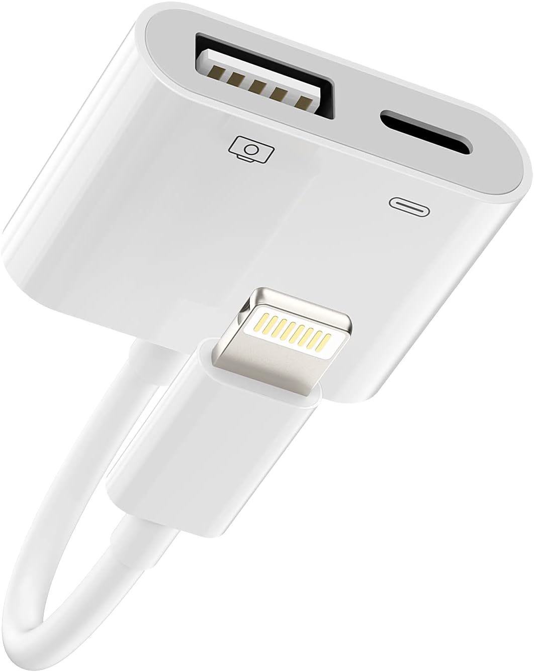 Amazon.com: Apple Certified Lightning Male to USB Female Adapter OTG ...