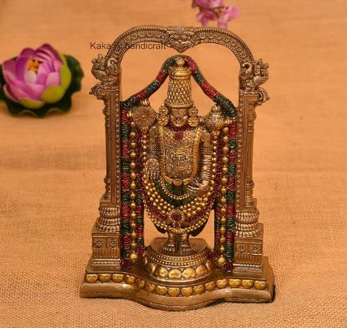 Buy Shri balaji craft Copper Bronze Tirupati Balaji Statue I Tirupati ...