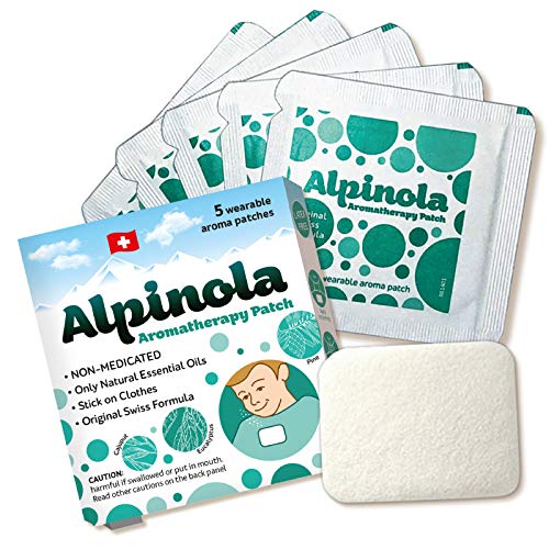 Amazon.com: Alpinola Aromatherapy Patches with Essential Oils, Non ...