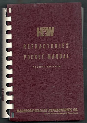 Refractories Pocket Manuals: Harbison-Walker Refracteries: Amazon.com ...