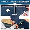Amazon.com : 2 Rolls Pool Patch Repair Kit 8 x 48 inch Pool Safety ...