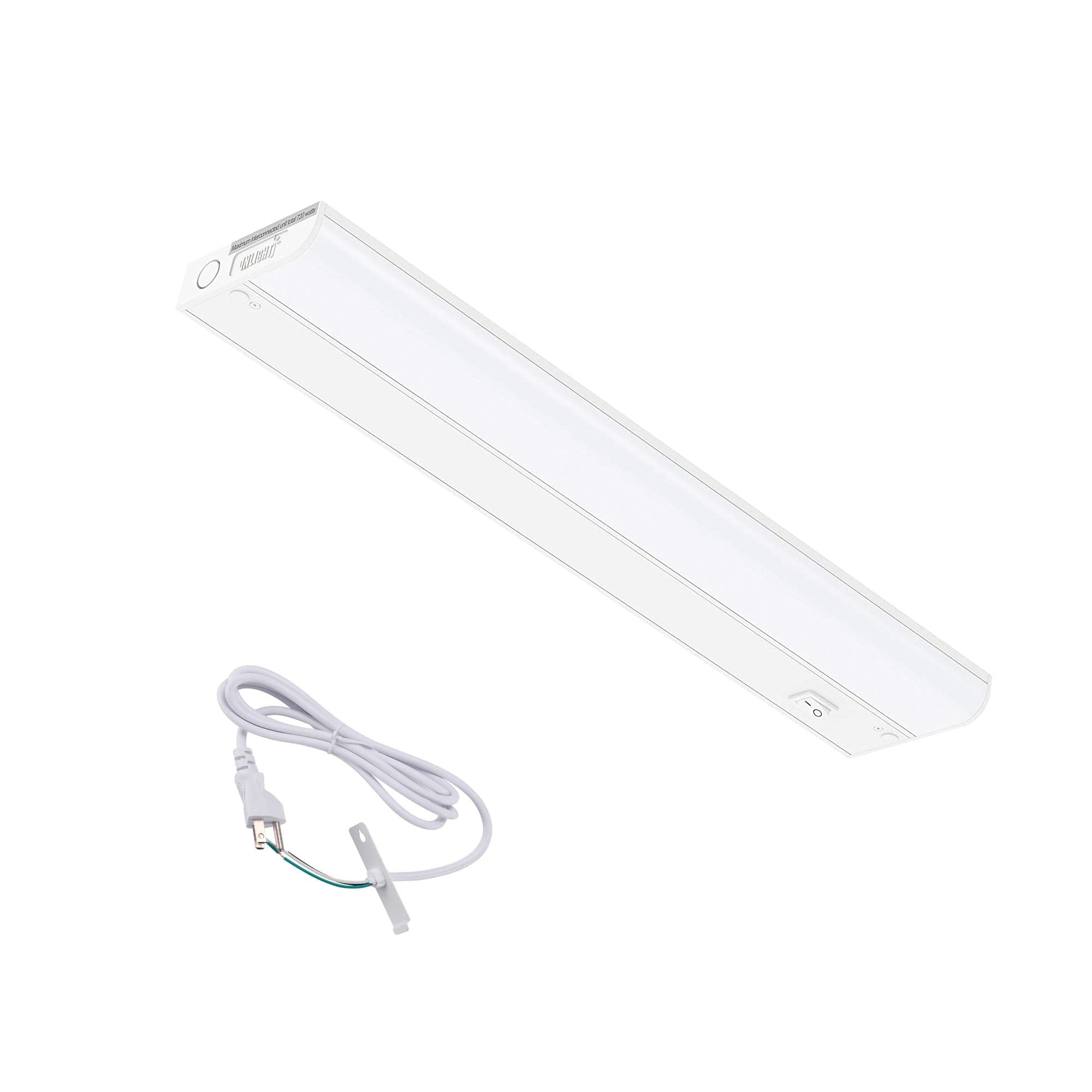 GETINLIGHT Inlight Plug-in Power Cord & 18'' Under Cabinet Light, 3000K ...