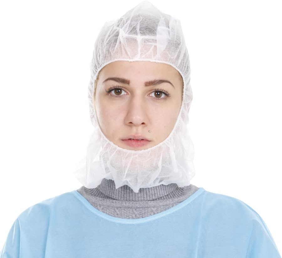 ZEUTICA (100 Pzas) Escafandra Desechable Cofia Gorro Ninja Cap ...