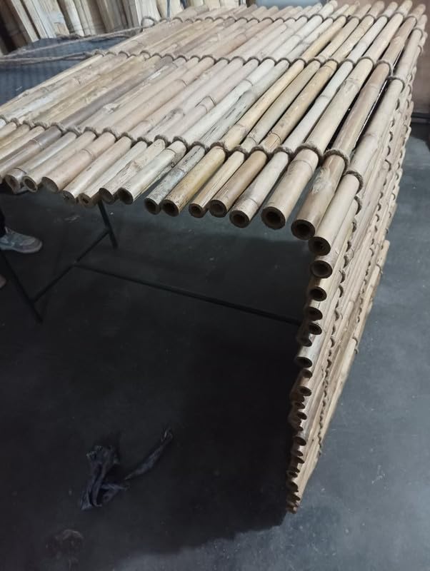 TCLPVC Natural Reed Fencing, Eco-Friendly Reed Fence, 48/60 inch Reed ...