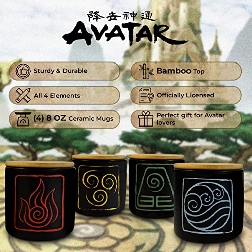 Snapklik.com : Avatar The Last Airbender Mug Set - Four Nations