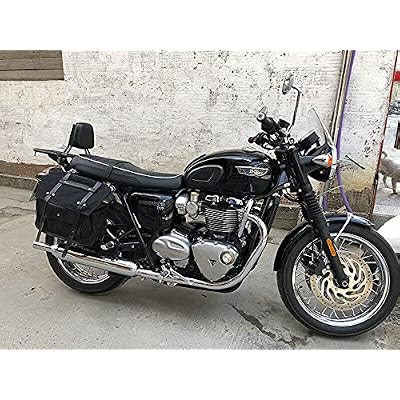 Buy DE.SOUL Backrest Sissy Bar Rear Seat Luggage Rack Handle Grab for ...