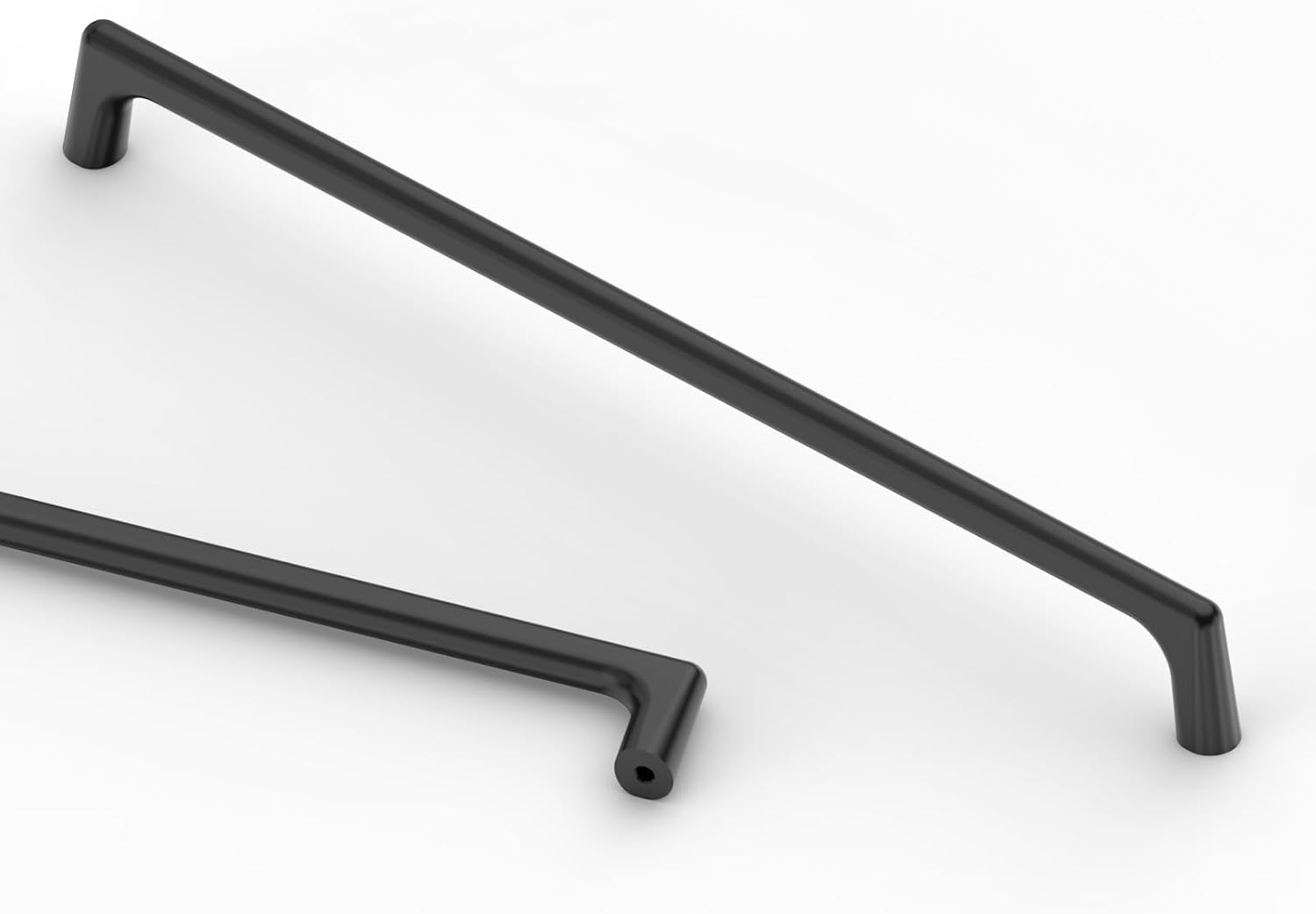 Asidrama 6 Pack 10 Inch(256mm) Matte Black Cabinet Pulls Cabinet ...