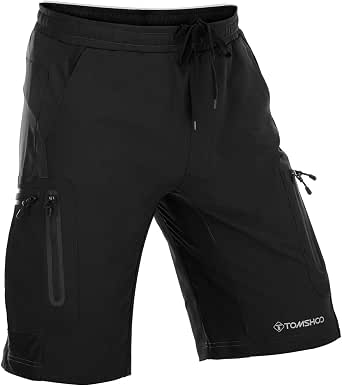 Amazon.com: TOMSHOO Mountain Bike Shorts, MTB Cycling Riding Bike ...