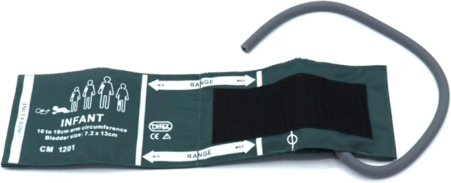 Amazon.com: skmeditec Blood Pressure Nylon Cuff with 35cm Single Tube ...