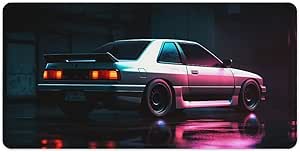 Amazon.com: Japanese Car R32 Neon Mouse Pads Desk Mat Extended Desk Pad ...