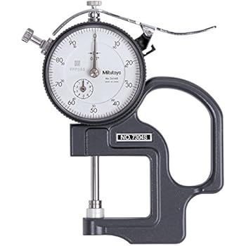 Testex Micrometer Dial Thickness Gage, Inch Units: Amazon.com ...