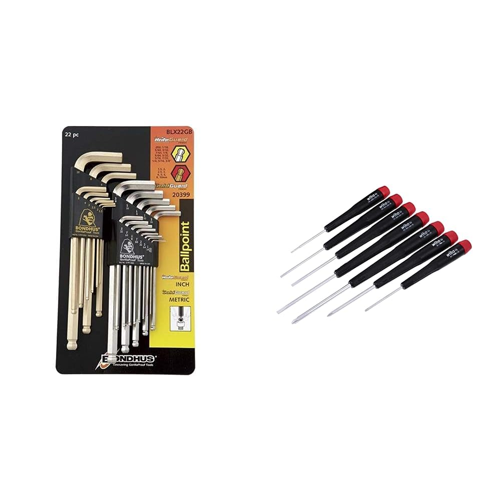 Bondhus 20399 Ball End L-Wrench DoublePK w/BriteGuard & GoldGuard ...