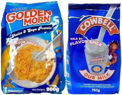 Amazon.com : Cowbell Powder Milk (750g(SACHET) (1 Pack, with Golden ...