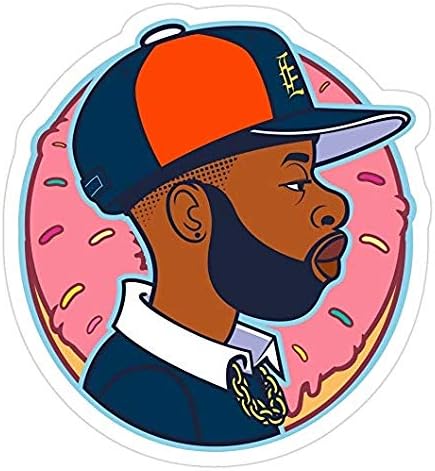 Amazon.com - J Dilla - Today in Hip Hop History Sticker - Sticker ...