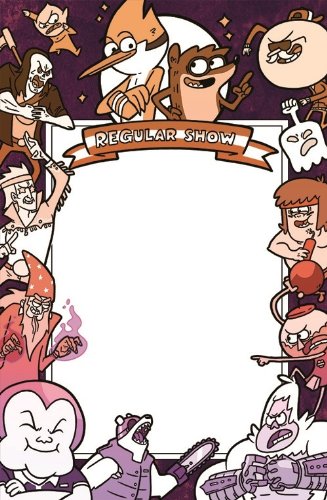 Amazon.com - Regular Show #1 Blank Frame Sketch Variant cover