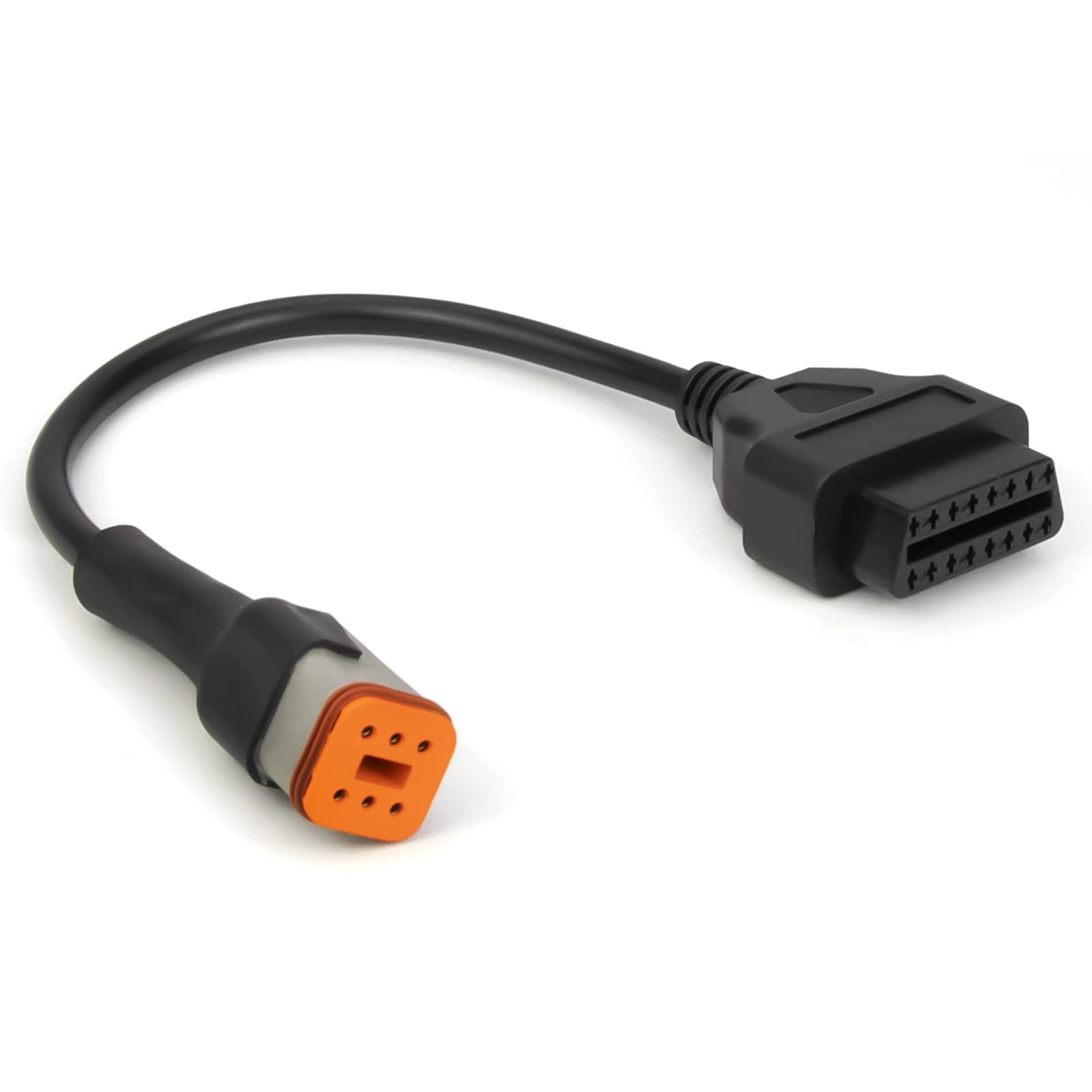 Snapklik.com : Voilamart Motorcycle 6Pin To 16 Pin OBD2 Cable Adapter ...