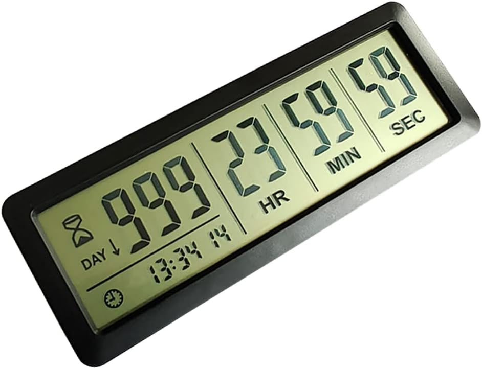 Amazon.com: BTBSIGN LED Countdown Clock Safety Event Timer with Remote ...