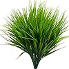 Amazon.com: Beebel 6Pcs 15" Artificial Plastic Wheat Grass Faux Shrubs ...