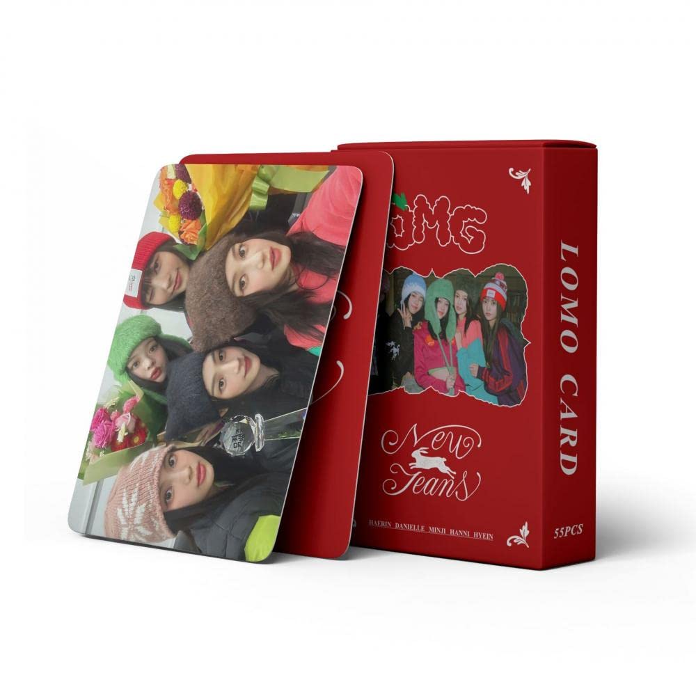 Buy Goodern 55PCS Newjeans Lomo Cards Newjeans Postcards Newjeans OMG ...