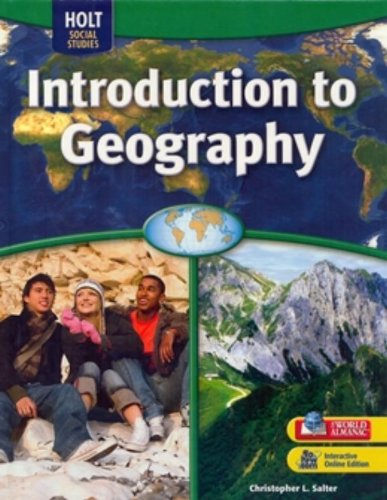 Introduction to Geography (Holt Social Studies): Salter, Christopher L ...