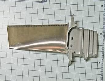 Amazon.co.jp: PW4000 High Pressure Second Stage Turbine Blade Boeing ...