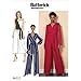 Butterick Patterns 6522 B5 Misses/Women's Jumpsuit and Sash Sewing ...