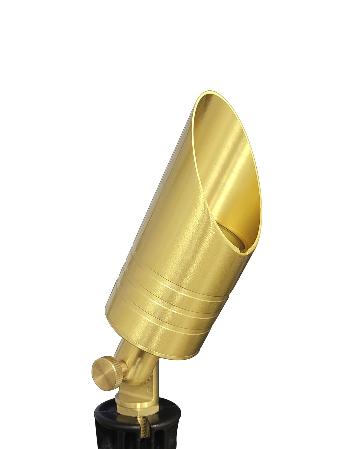 MALORY Brass Outdoor Spot Lights,12V AC/DC Low Voltage LED Landscape ...