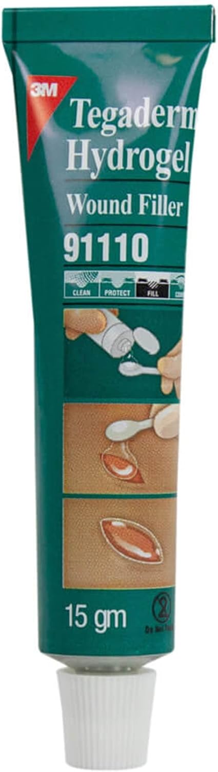 3M tegaderm - Relleno de hidrogel para heridas, tubo de 15 g : Amazon ...