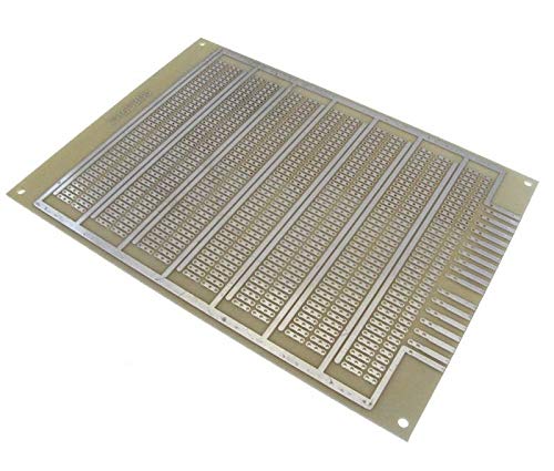 12x16cm Single Side Prototype Board Perforated 2.54mm Breadboard Power ...