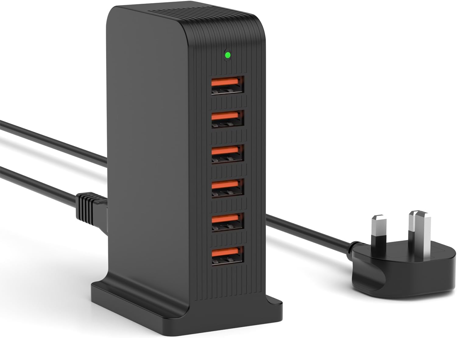 Qurzou Multi USB Charger,50W USB Tower Charging Station,Charger Plug ...