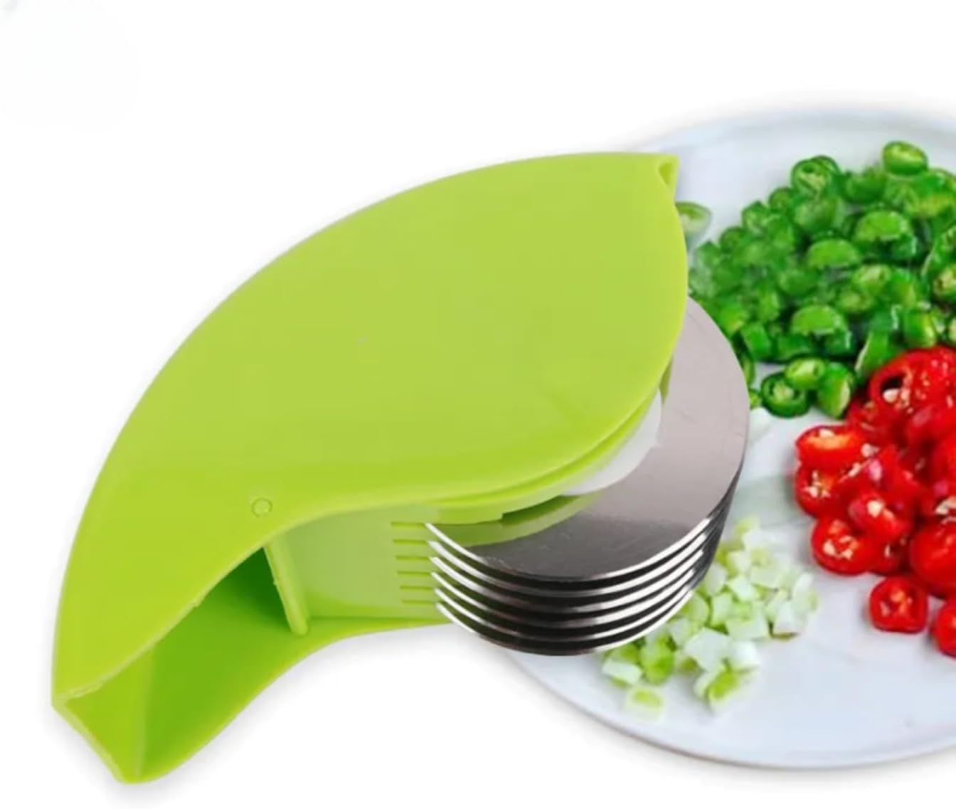 Amazon.com: Manual vegetable chopper. Herb Roller Mincer, SHTERNZON ...