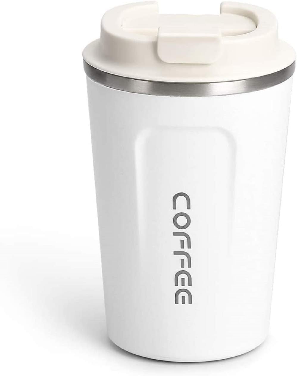 Intsun 380ml/13oz Coffe Traveler Mug with Lid Reusable Stainless Steel ...
