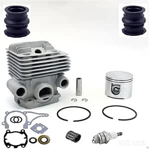 Amazon.com: TS700 56mm Plated Cylinder Piston Gasket Crankshaft ...