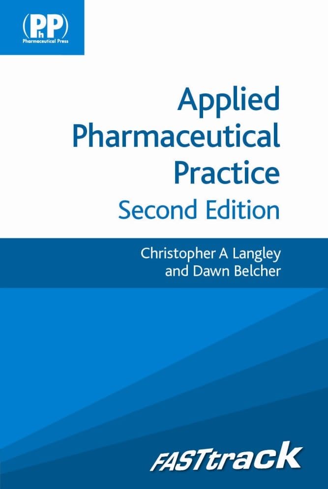 Applied Pharmaceutical Practice (Fasttrack): 9780857110565: Medicine ...