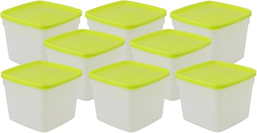 Amazon.com: Arrow Plastic Stor-Keeper Freezer Storage Containers - 1.5 ...