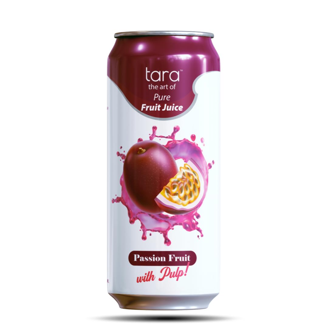 Amazon.com : Tara Pure Fruit Juice With Pulp, Passion Fruit, 16.9 fl.oz ...