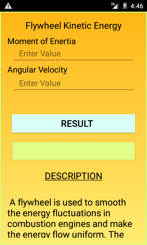 Flywheel Kinetic Energy - App on Amazon Appstore
