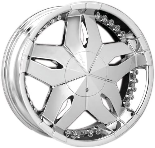 Amazon.com: Pinnacle Lusir Chrome Wheel - (22x9.5" / 5x135mm) : Automotive