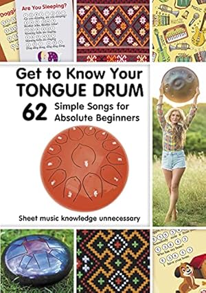 53 Easy-to-Play World Songs for the 8 Note Tongue Drum: Without Musical ...