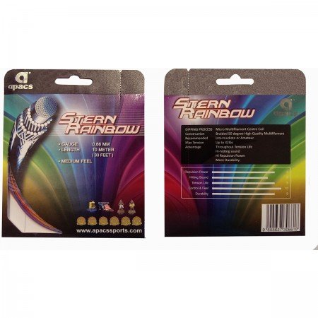 Buy Apacs Stern Rainbow Badminton String Online at Low Prices in India ...