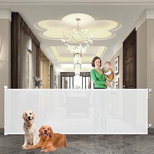 Amazon.com: N&V 78 Inch Extra Wide Retractable Baby Gate 34" Tall for ...