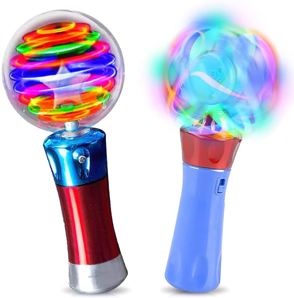 Amazon.com: ArtCreativity Light Up Orbiter And Wand, Flashing LED Wands ...