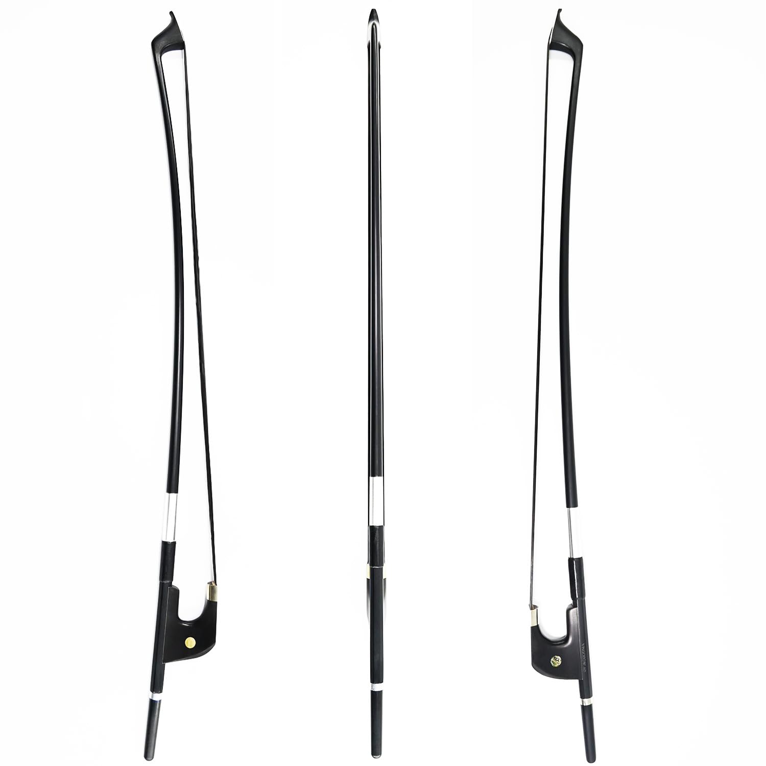 Snapklik.com : German Style Carbon Fiber Upright Double Bass Bow 1/2 ...