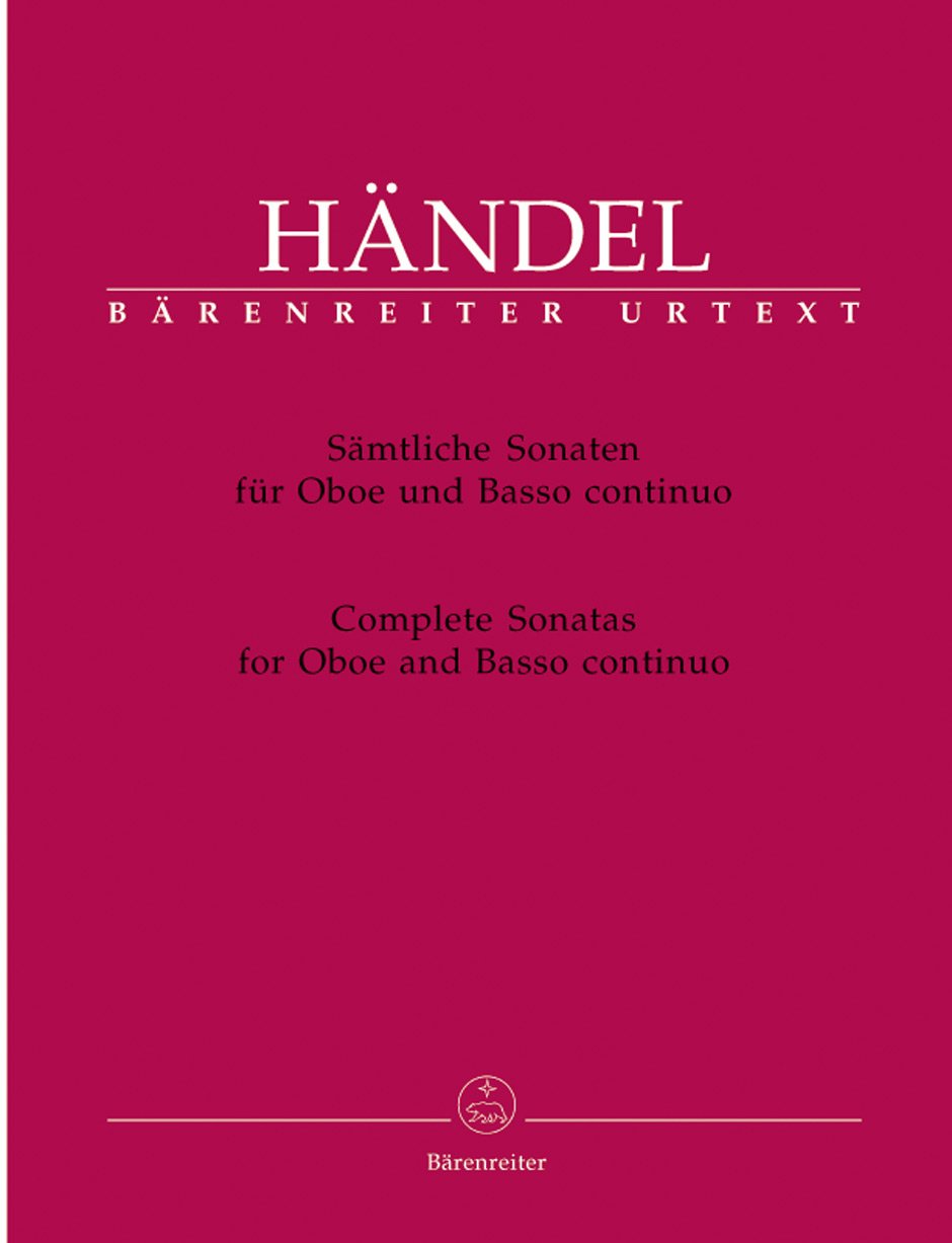 Complete Sonatas for Oboe and Basso continuo: Amazon.co.uk: Handel ...