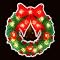 Amazon.com : LAMPHOME 17'' Merry Christmas Sign Lights, Lighted ...