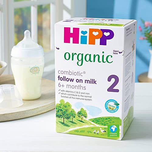 HiPP Organic 2 Follow on Baby Milk Powder Formula, From 6 Months, 800g ...