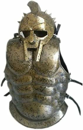 Amazon.com: Generic Medieval Knight Muscle Armor Breastplate Jacket ...