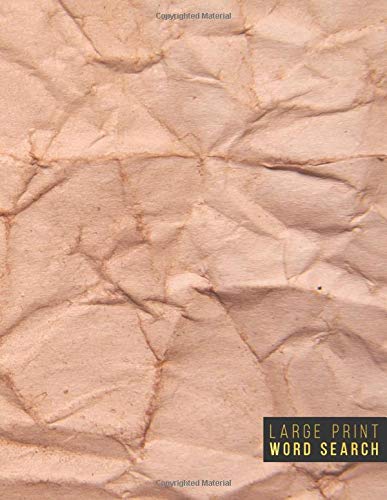 Large Print Word Search: Books For Seniors | 99 Large Print Word Find ...